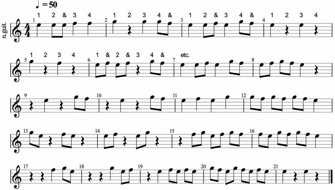 SRP1 Level 006 – The 1E String In First Position - Exercise 5 - Levels ...